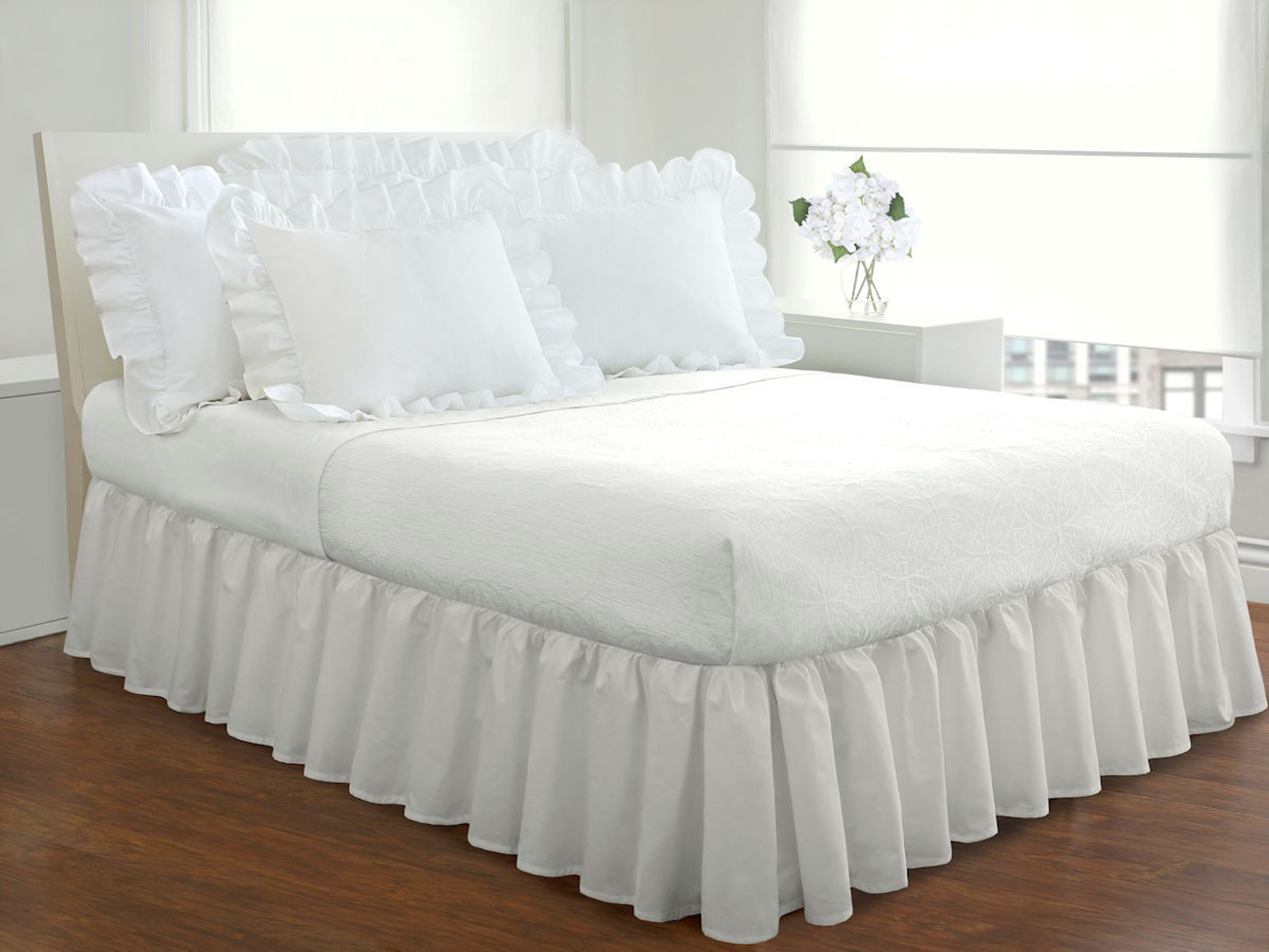 Dust Ruffle/Bed Skirt Guide - Curtainshop of Maine